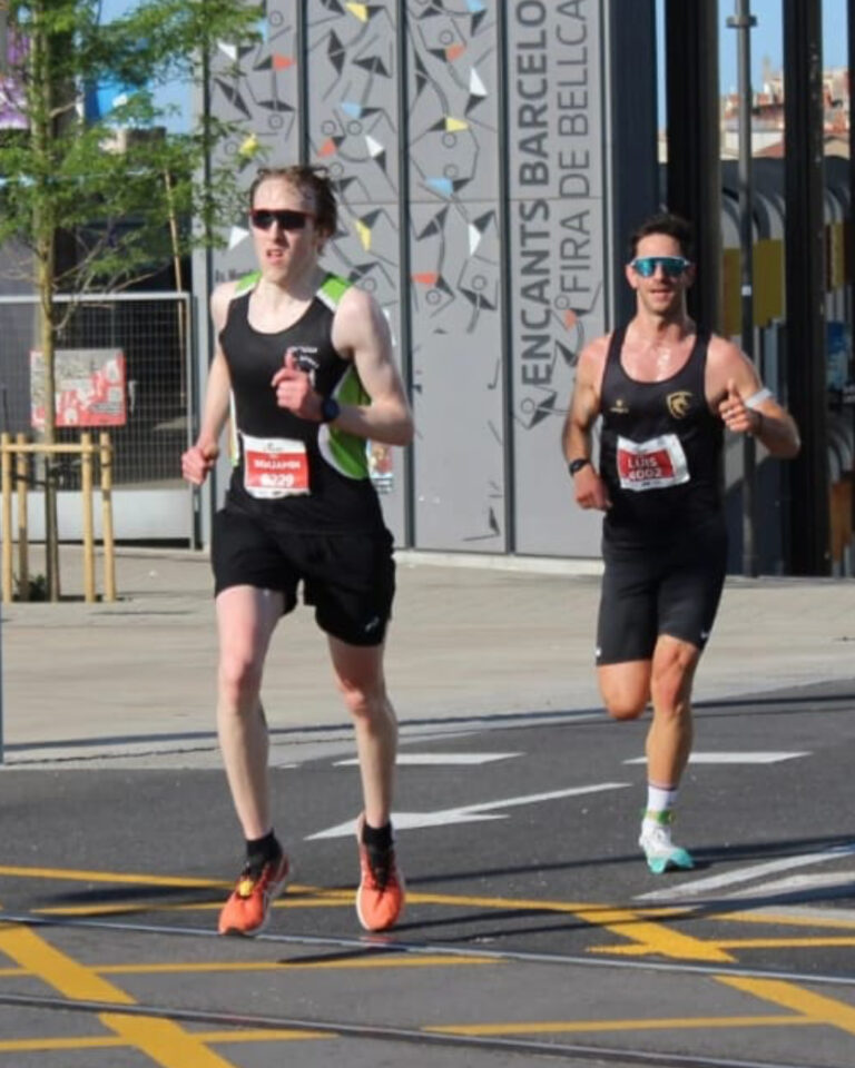 10 km in Barcelona: Benjamin Eurich knapp über Bestzeit
